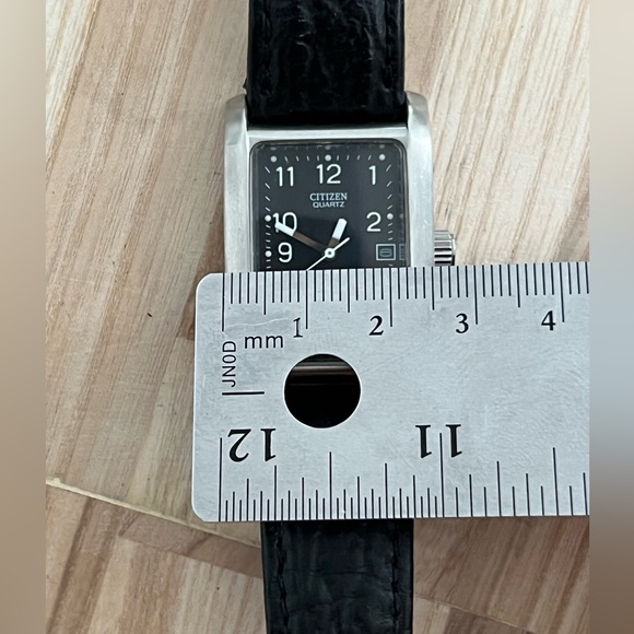 Citizen | Accessories | Citizen Mens Watch Black Dial Date Window Black ...